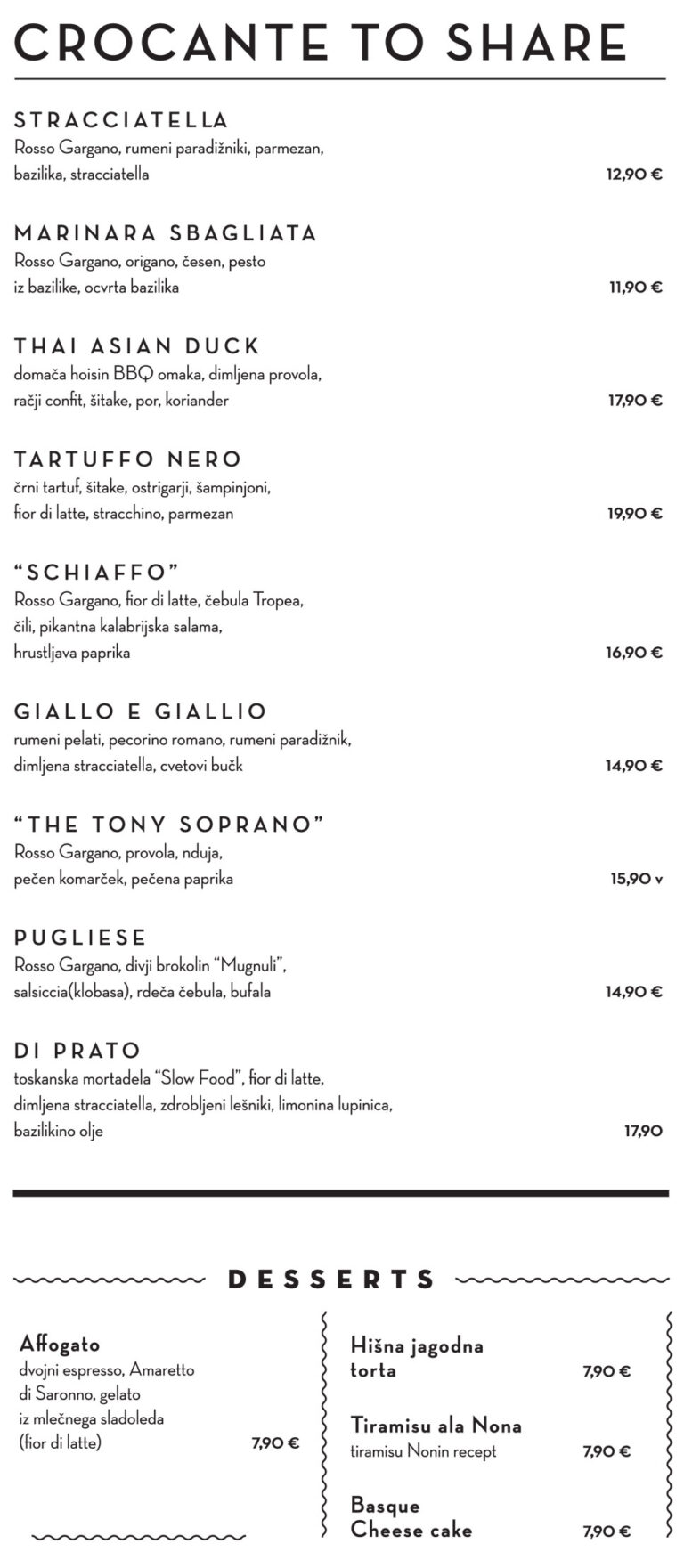 MENI – Aperitivo